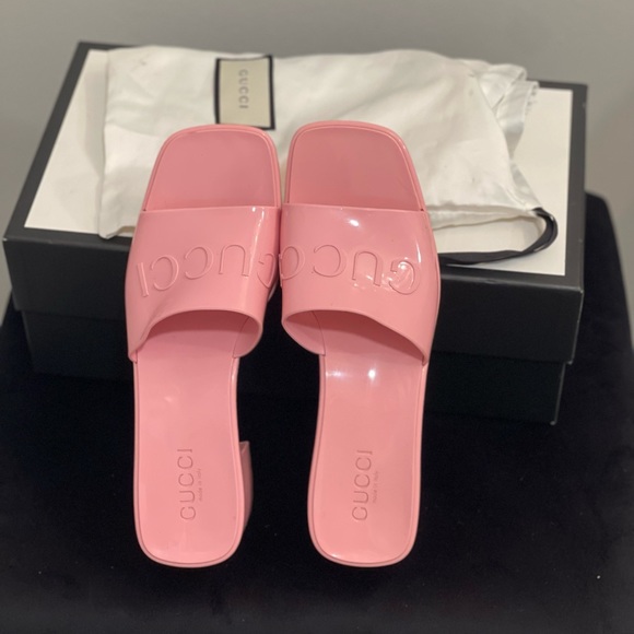 Gucci | Shoes | Gucci Rubber Sandals | Poshmark